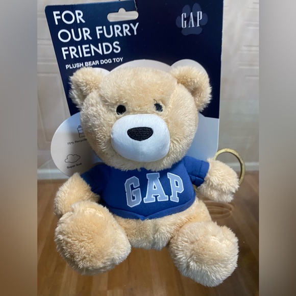 GAP | Dog | Brand New Dog Toy With Squeaker Plush Teddy Bear 85 Very ...